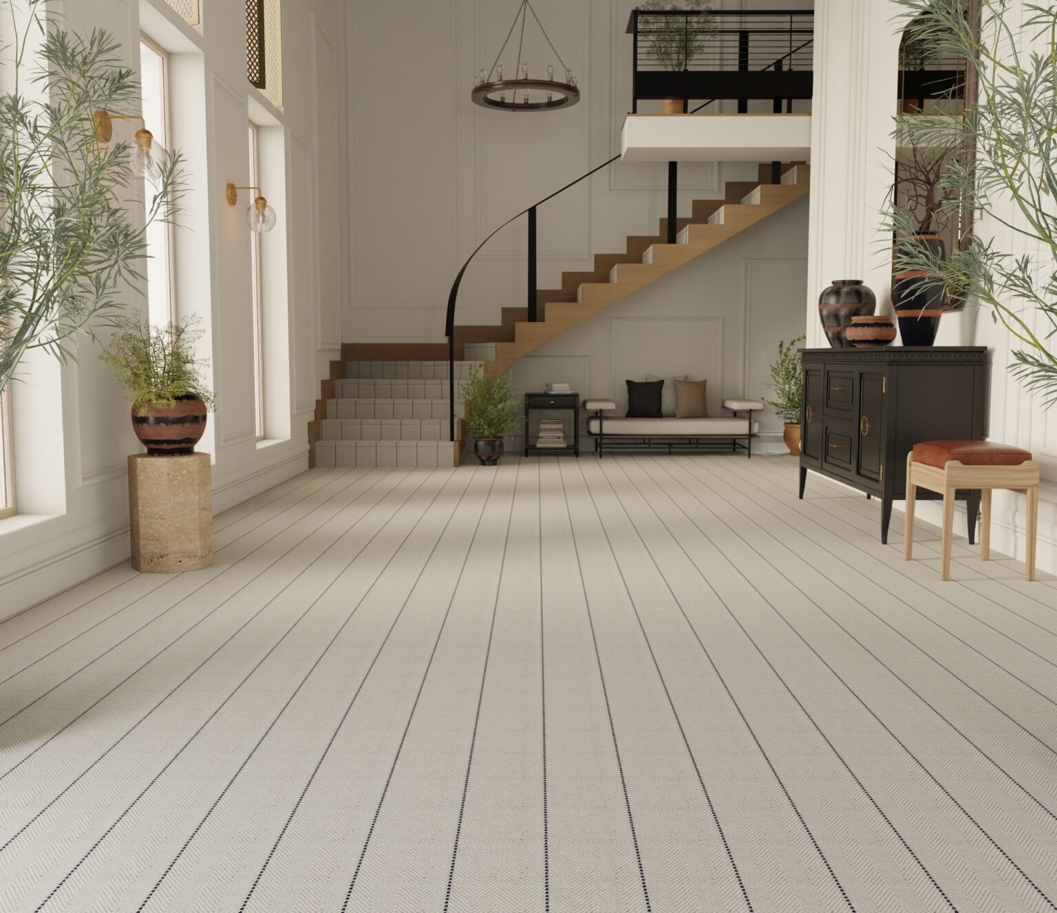 How to Decorate with Patterned Wool Carpet - Kaleen